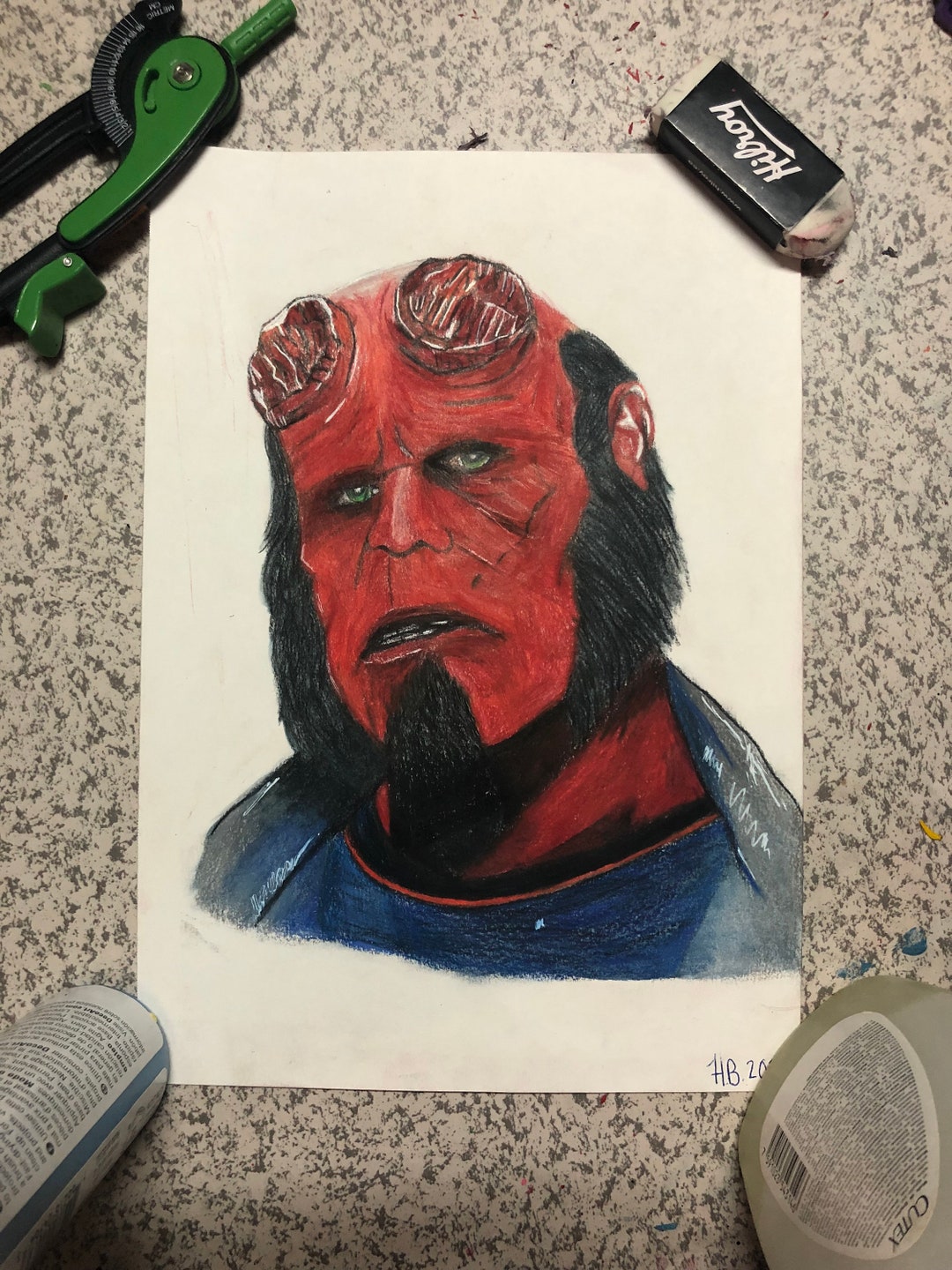 Hellboy Art Prints - Etsy