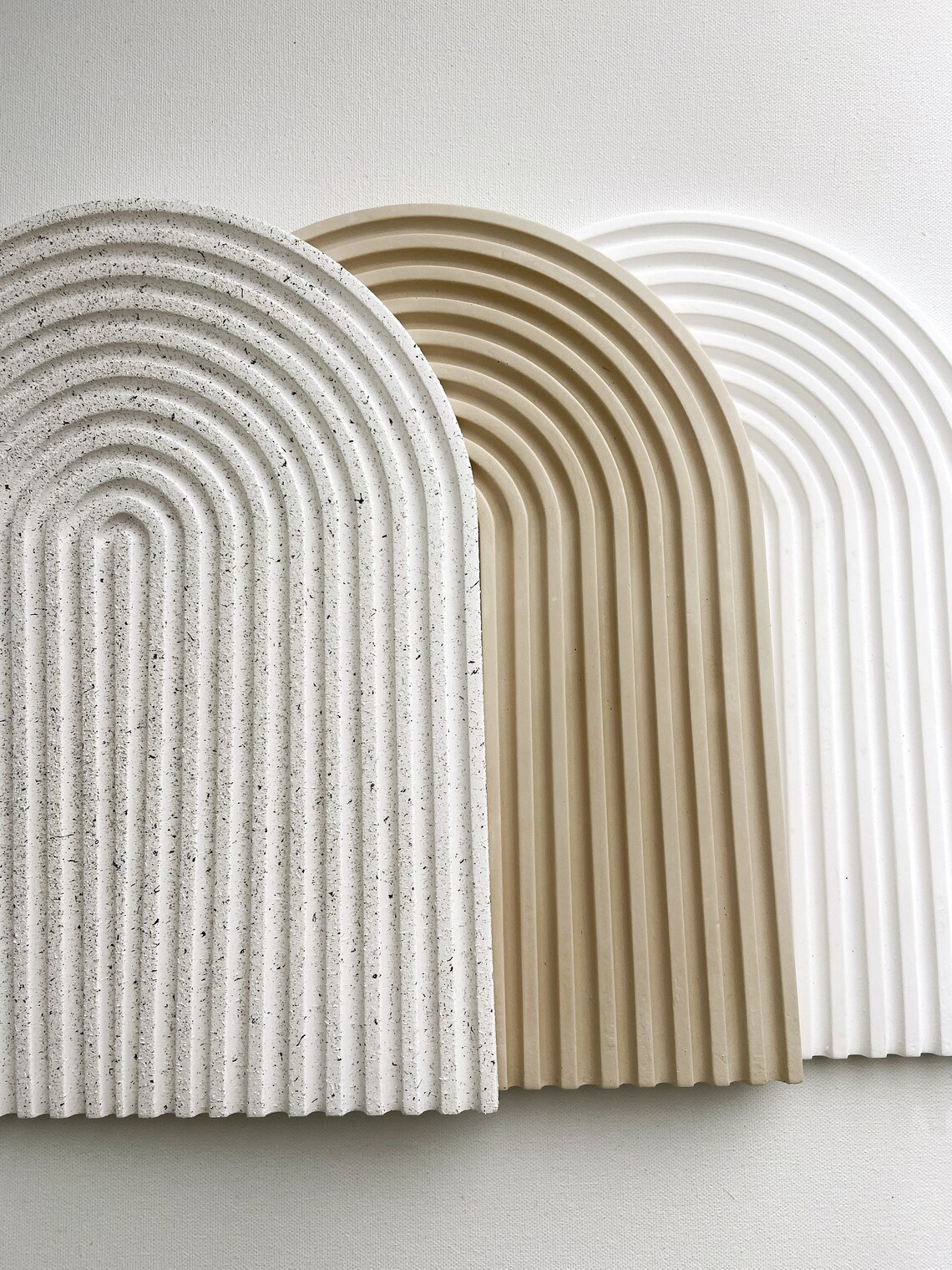 XXL Arch Tray, Decorative Tray, Arch Tray, Rainbow, Beige White ...