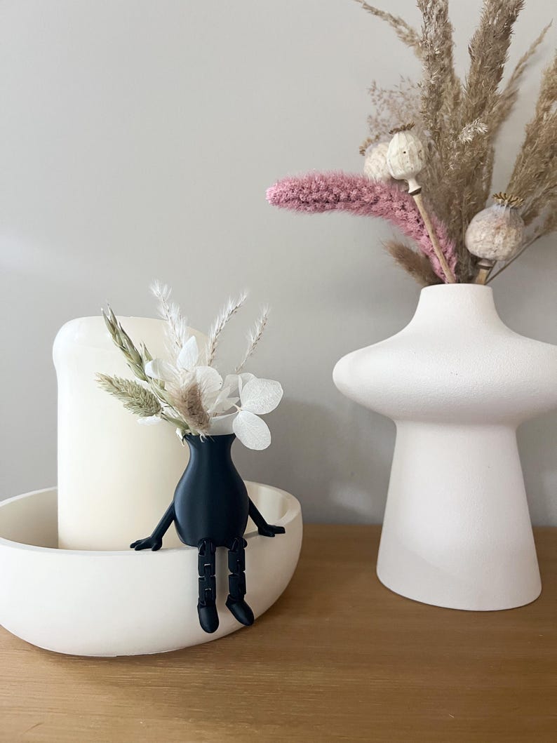 Mini Vase With Articulated Legs / 3D Print / Gift Idea / Small Gift ...