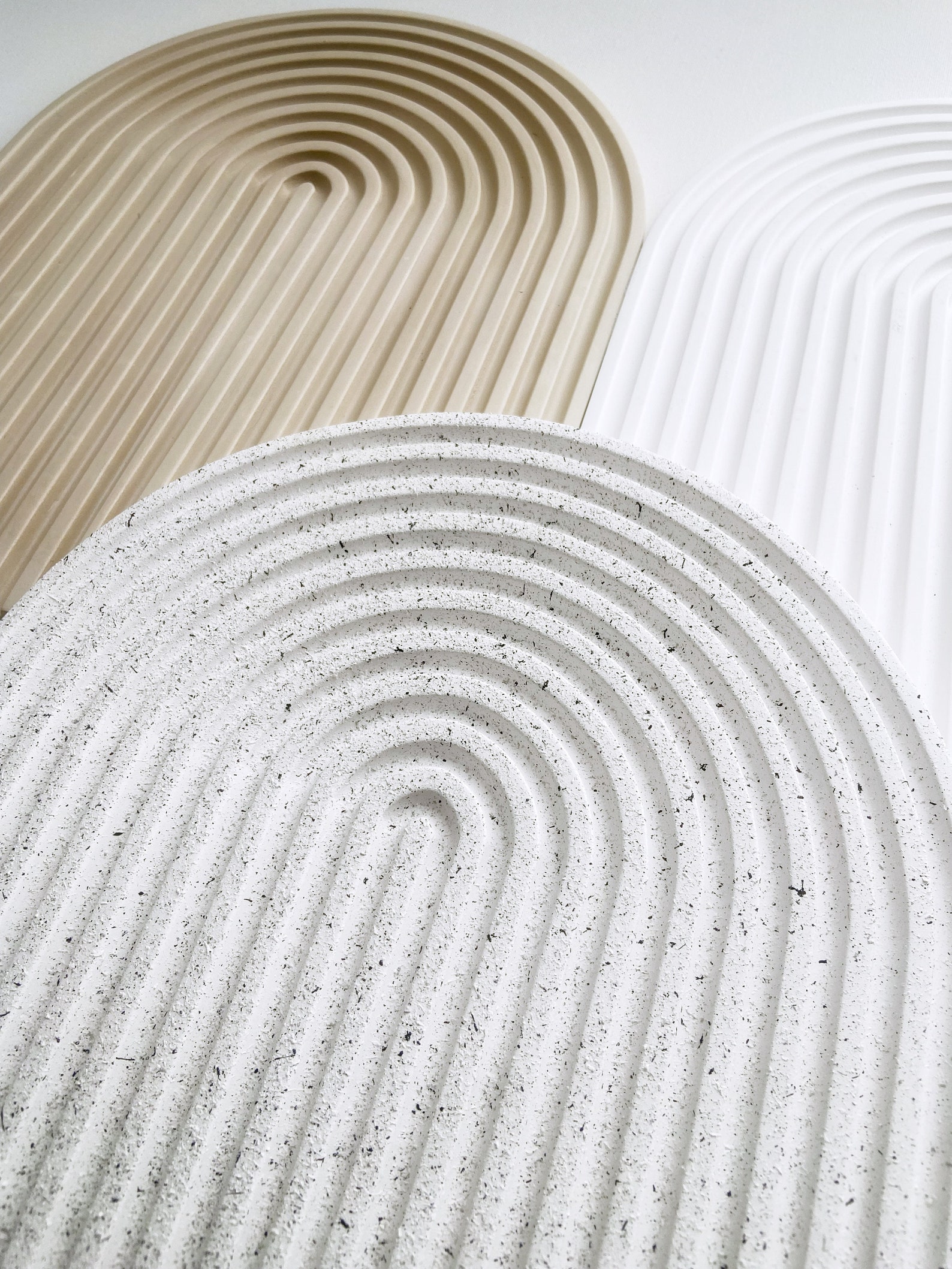 XXL Arch Tray, Decorative Tray, Arch Tray, Rainbow, Beige White ...