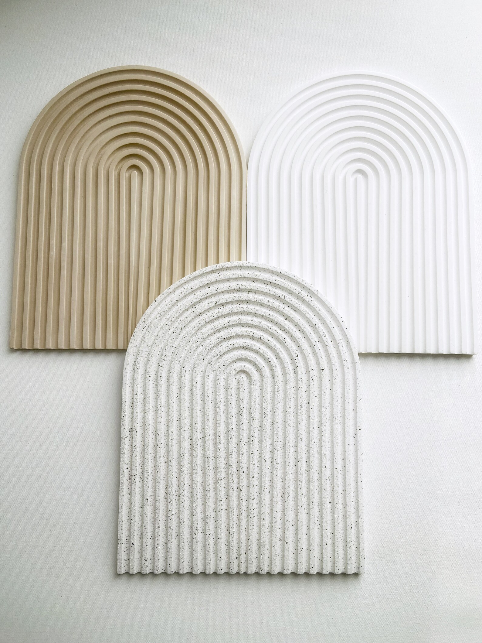 XXL Arch Tray, Decorative Tray, Arch Tray, Rainbow, Beige White ...