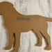 Rustic Labrador Retriever Sign, Lab Dog Plaque, Labrador Standing ...