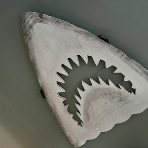 Jaws Shark Wooden Sign Great White Shark Sign White Shark - Etsy