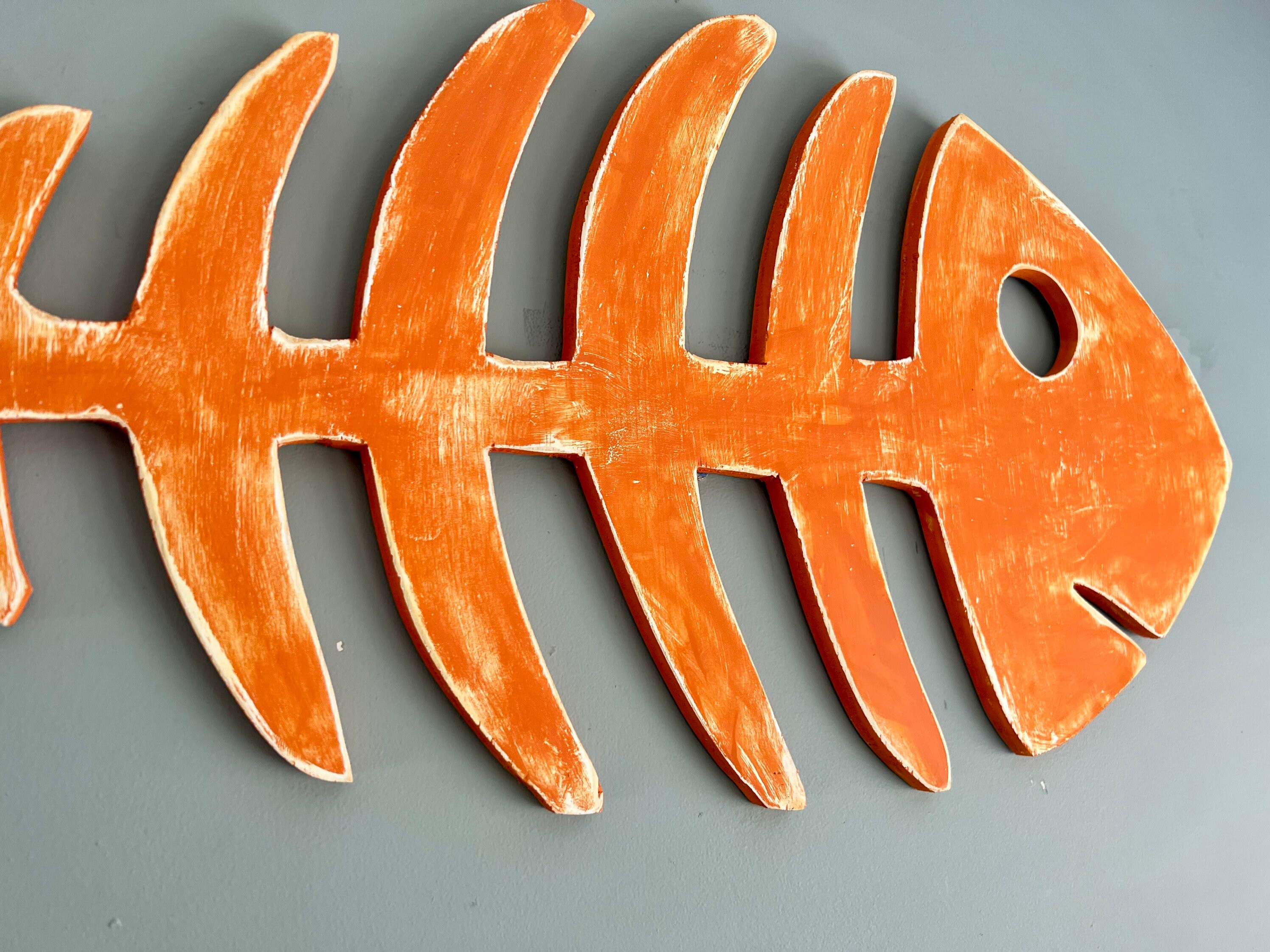 Wooden Fish Skeleton Signfish Bones Signfishing Giftkids - Etsy