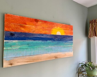 Hand Painted Pallet - Etsy