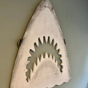 Jaws Shark Wooden Sign Great White Shark Sign White Shark - Etsy