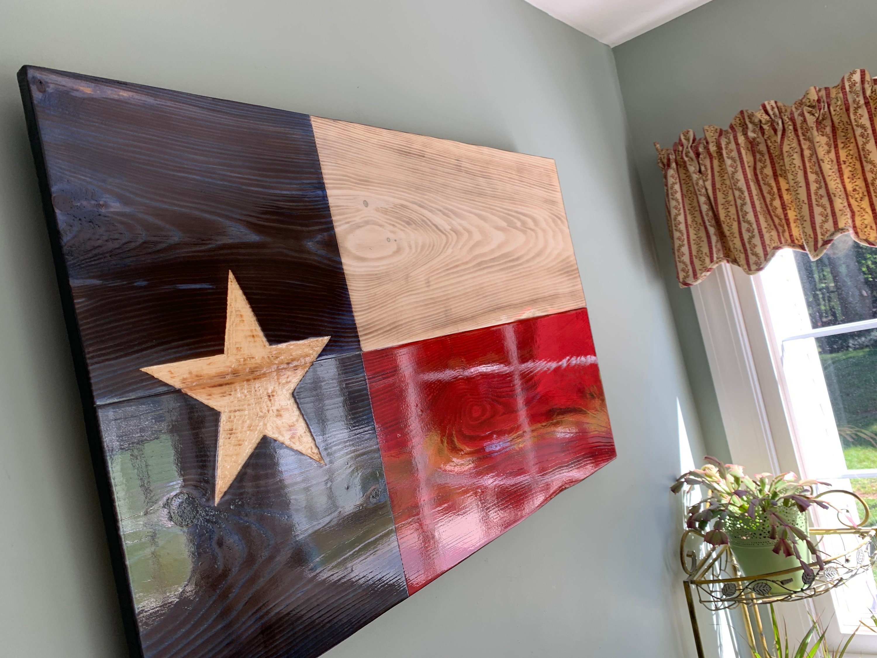 Texas State Flag, Rustic Texas Flag, Burned Wood, Gift for Him,gift for ...