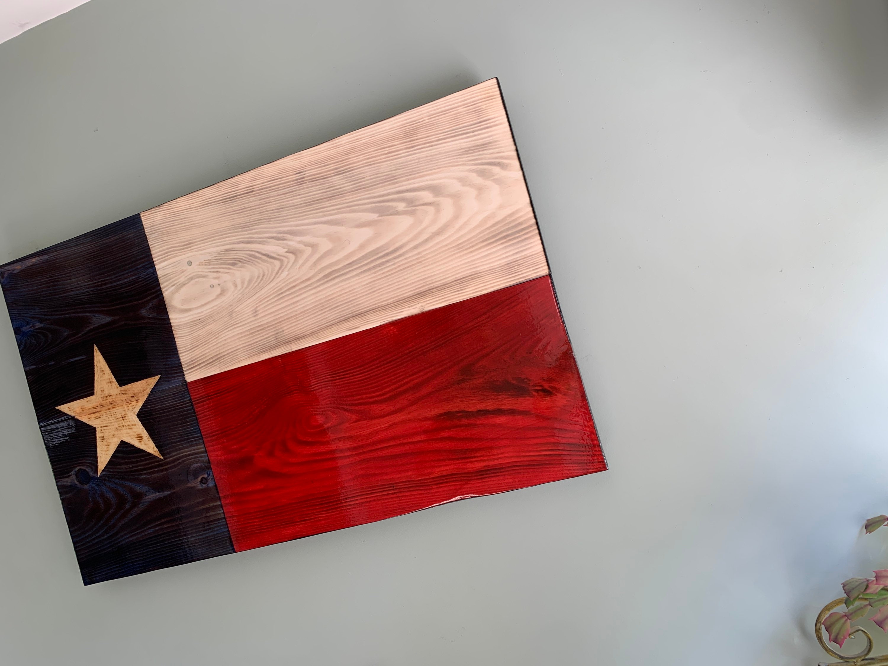 Texas State Flag, Rustic Texas Flag, Burned Wood, Gift for Him,gift for ...
