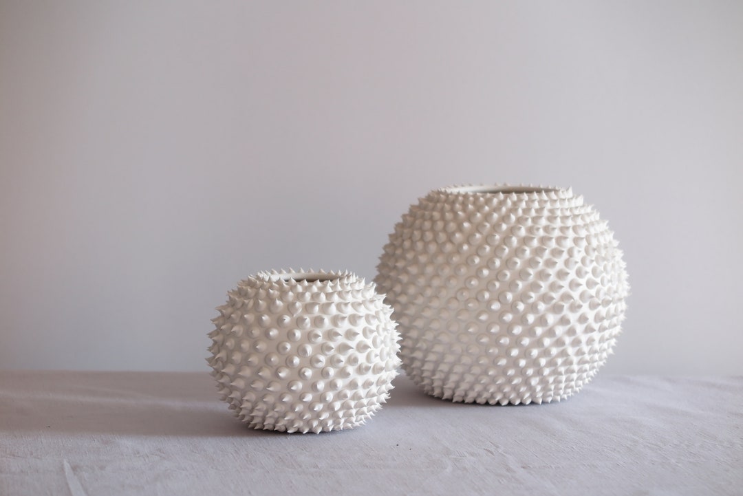 Sculptural Vase/ Spikey Vase - Etsy