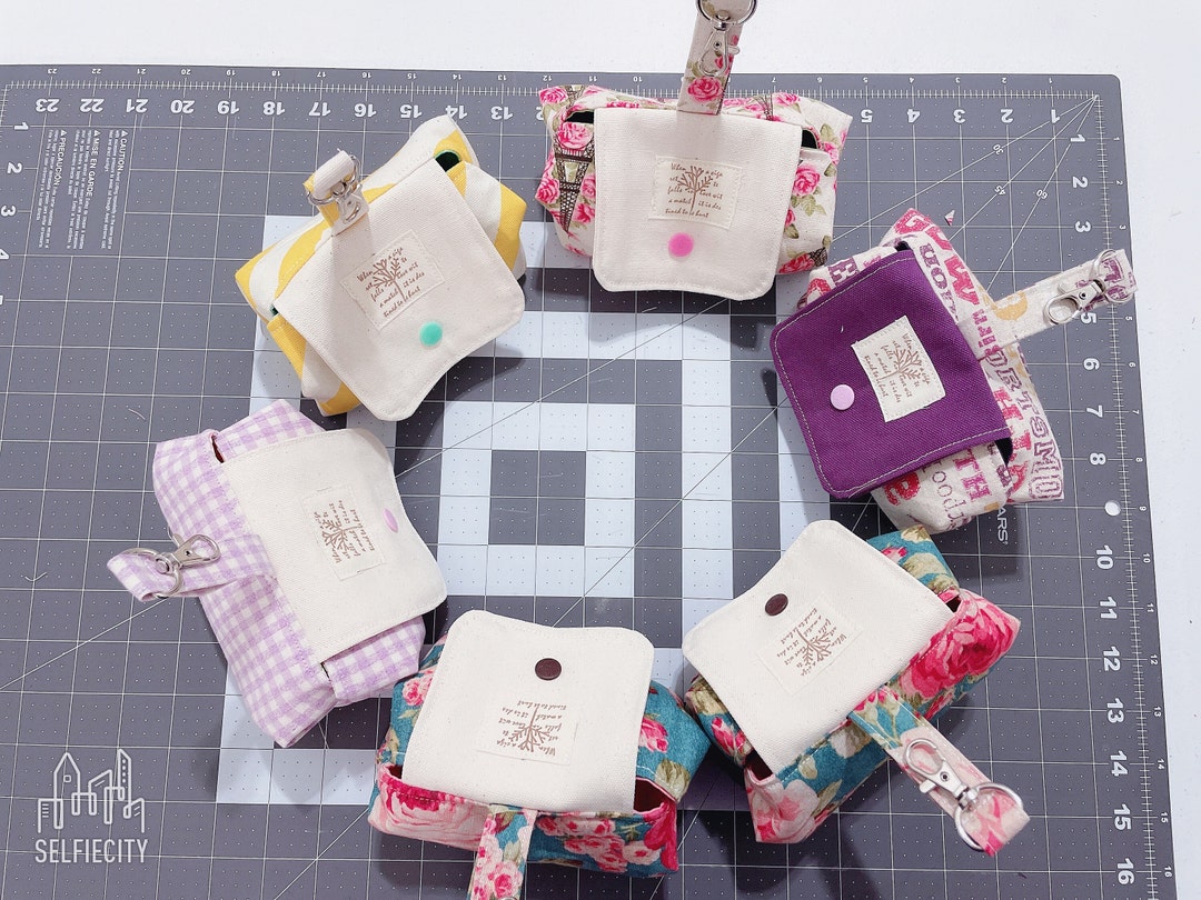 Big Cute Coin Purse With Metal Swivel D Ring/plastic Snap Button/unique ...