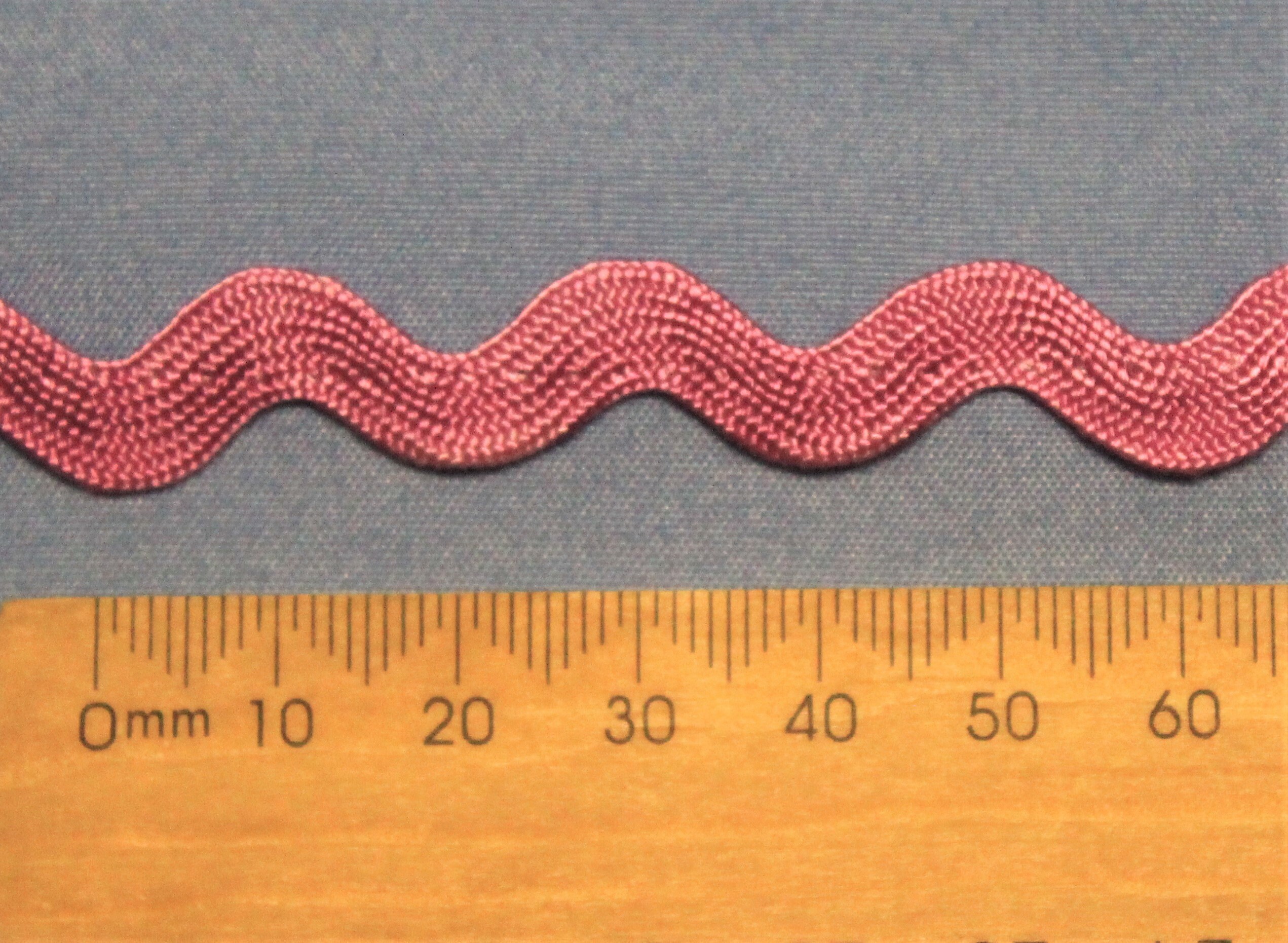 2 Lengths of Pink Rick Rack - Etsy