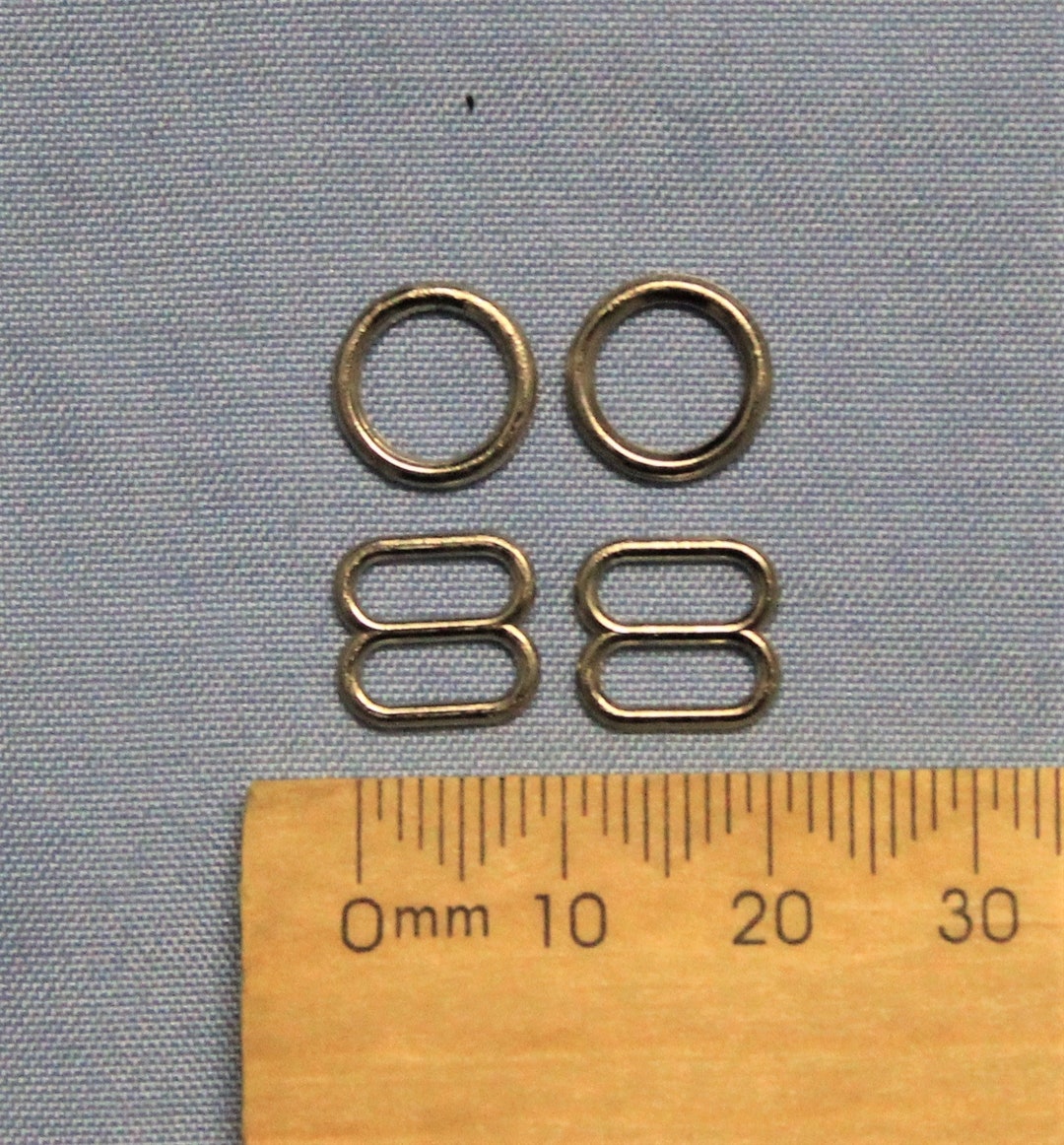 Set of 4 X 7 Mm, Metal, Loops and Sliders - Etsy Australia