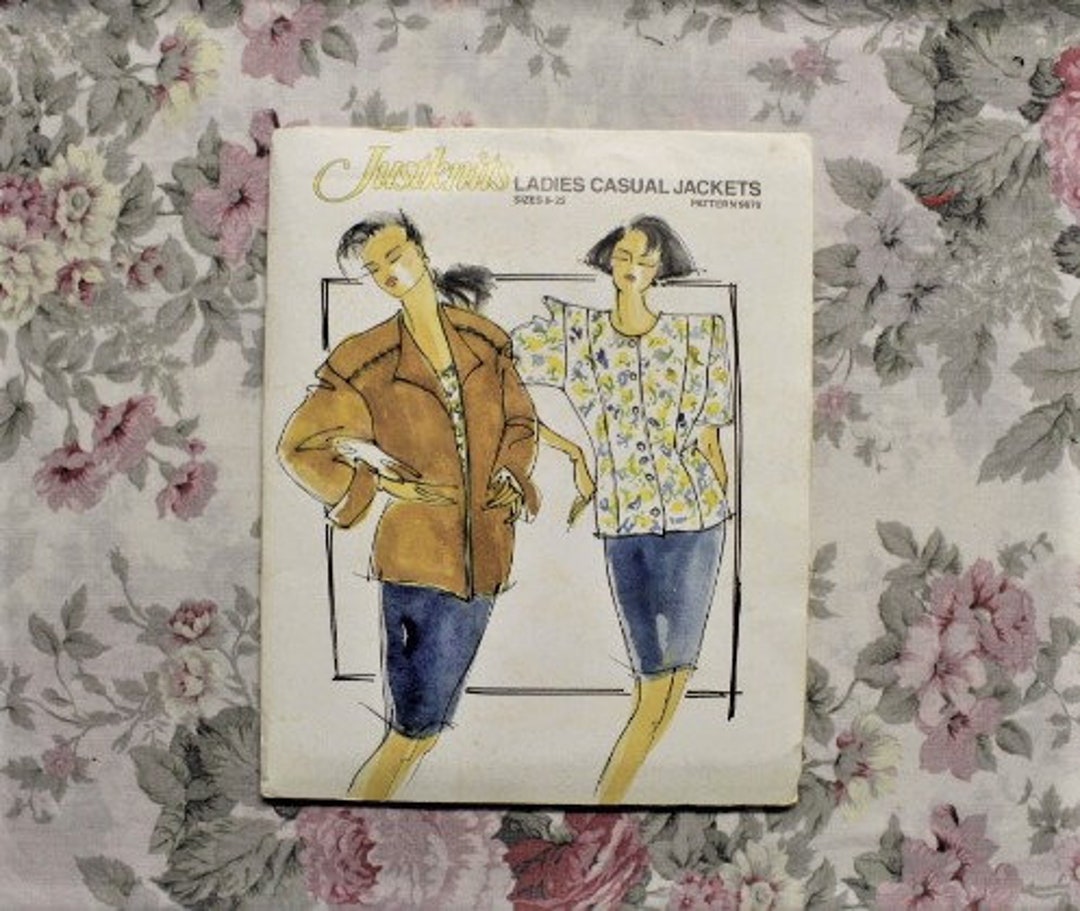 Justknits Pattern 9679 Ladies Casual Jackets - Etsy