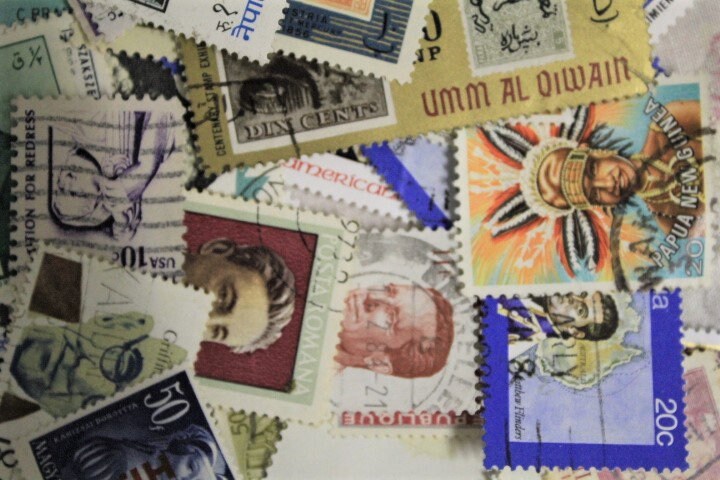 50 Random Bust Stamps - Etsy