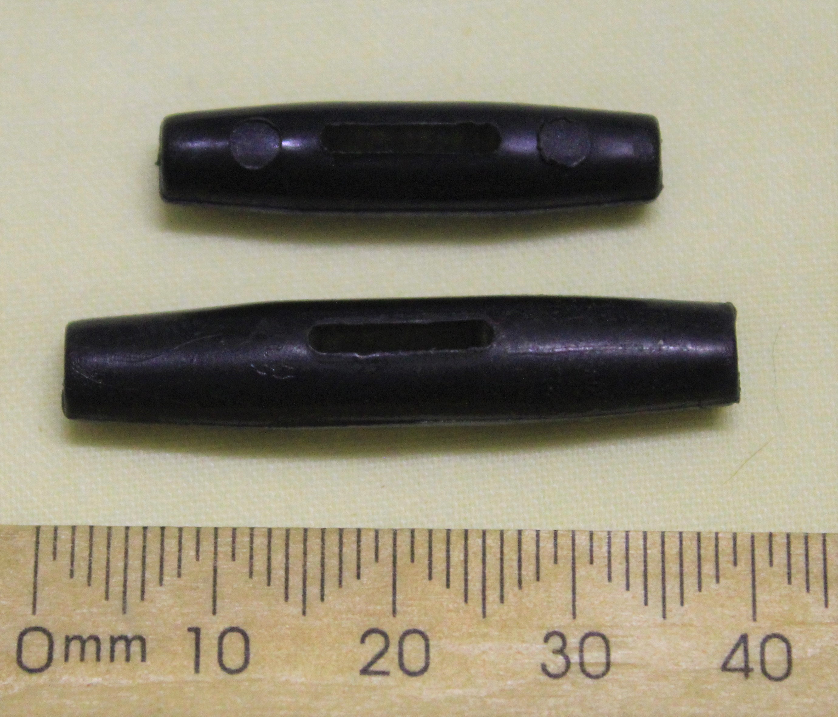 46 Black Plastic Toggles - Etsy