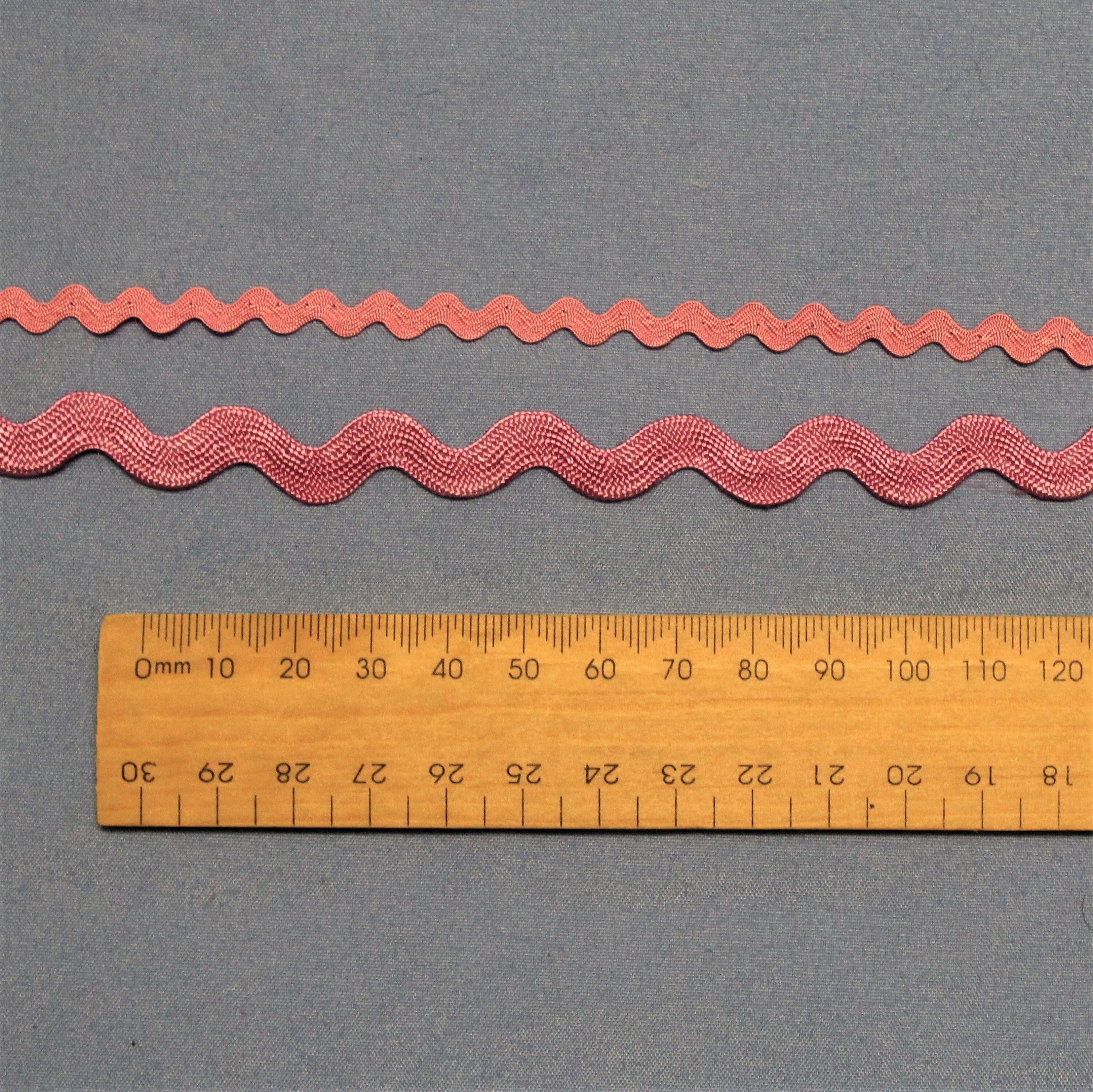 2 Lengths of Pink Rick Rack - Etsy Australia