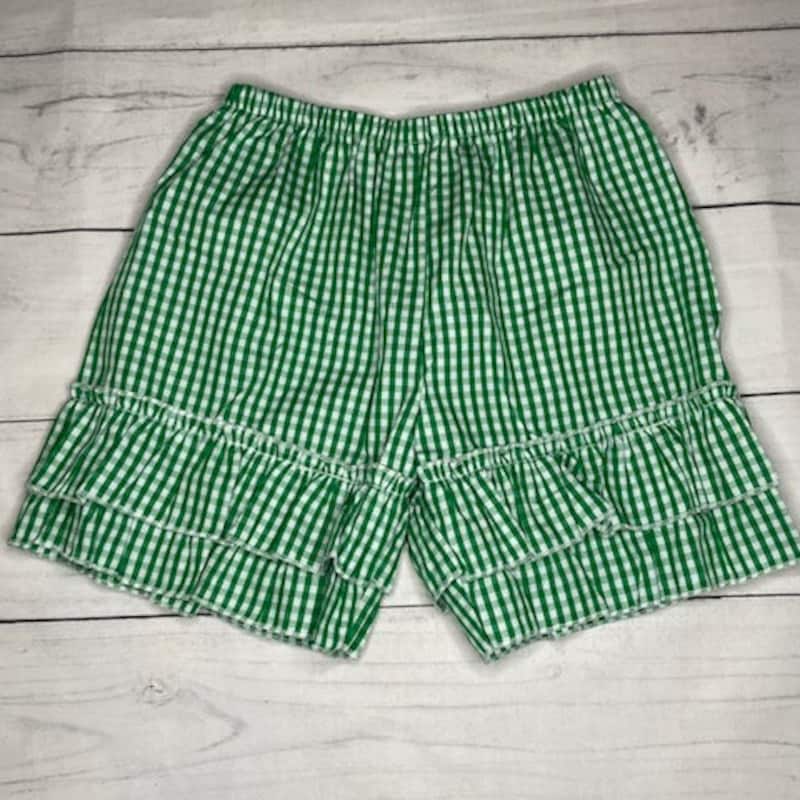 Double Ruffle Shorts - Etsy