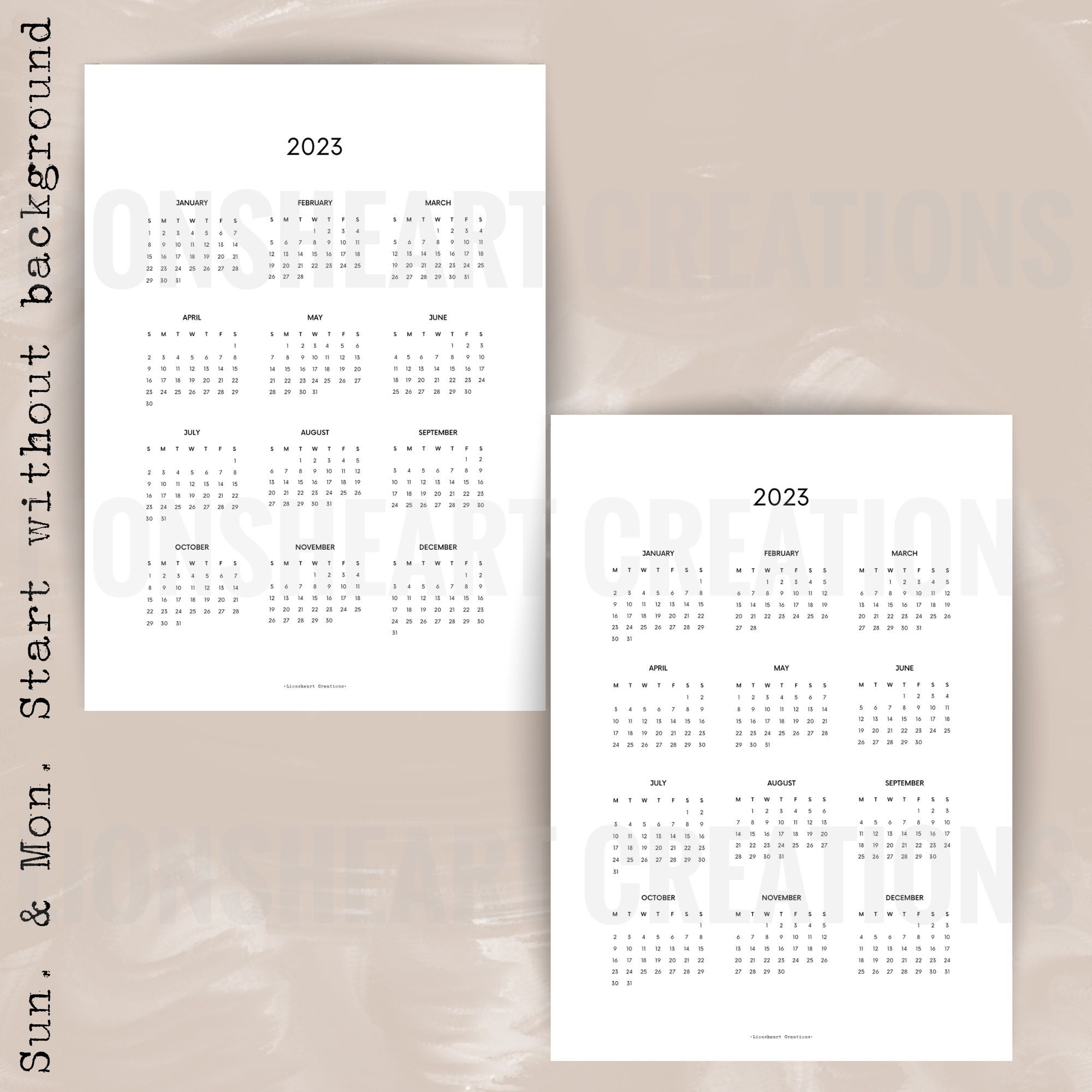 2023 Cozy Book Nook Printable for Planners and Journals 2023 - Etsy