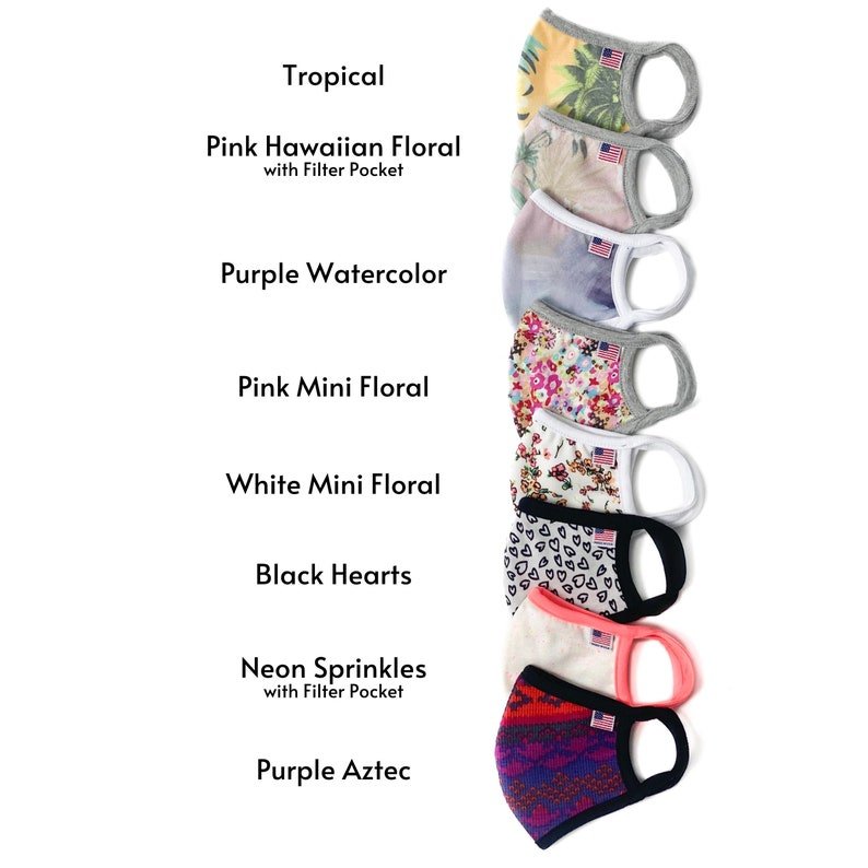 Kids Face Mask Childrens Washable Reusable Cloth Masks | Etsy