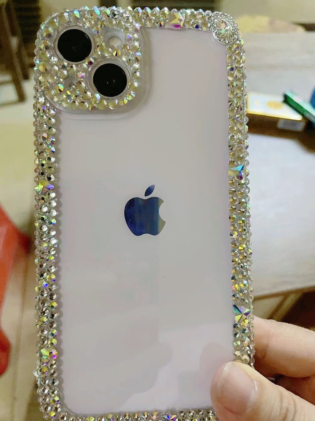 Sparkly Phone Case Glitter Rhinestone Crystal Phone Covers - Etsy