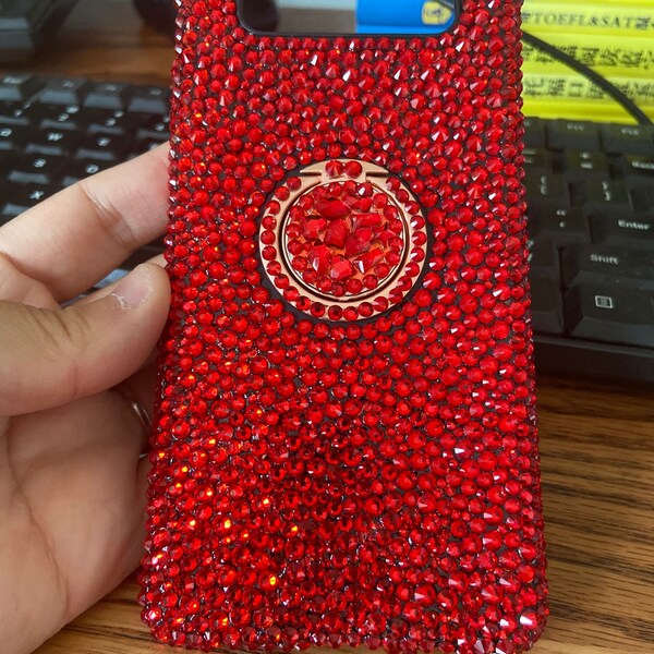 Red Phone Stand - Etsy