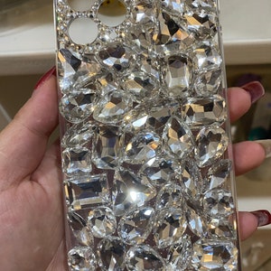 Clean Rhinestone Phone Case Crystal Stones Make Many Customize Phone ...