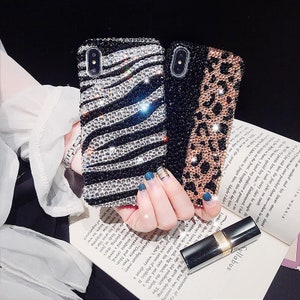 Bling Out Phone Cases Rhinestone With Design Pattern Make on Hard/soft ...