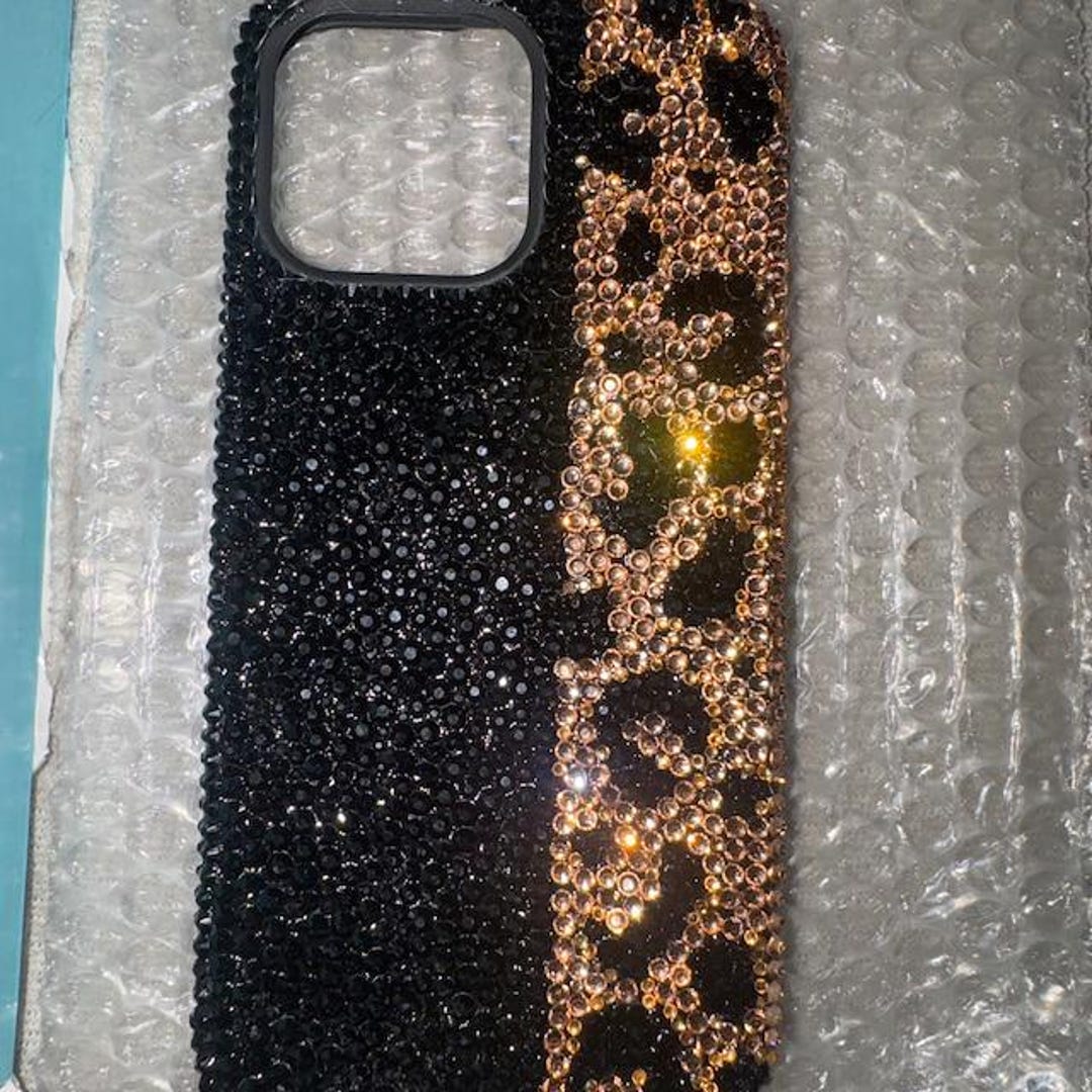 Animal Element Rhinestone Glitter Phone Case Crystal Phone Cover Bling ...