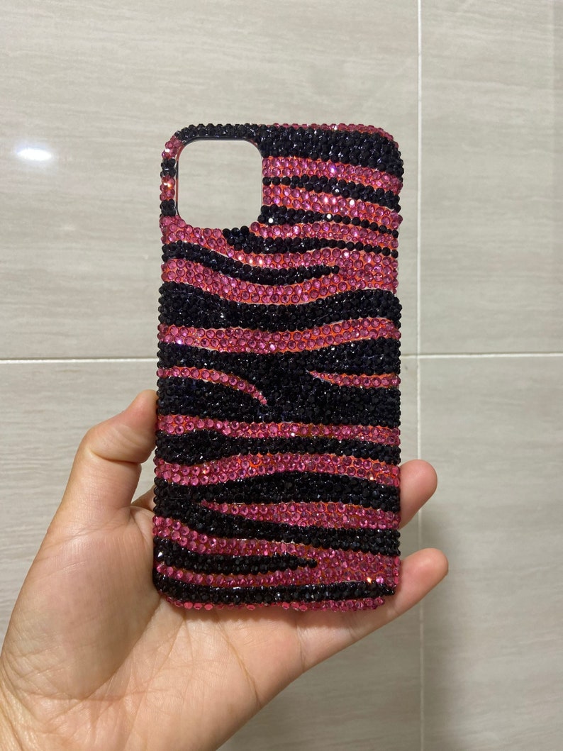 Bling Out Phone Cases Rhinestone With Design Pattern Make on Hard/soft ...