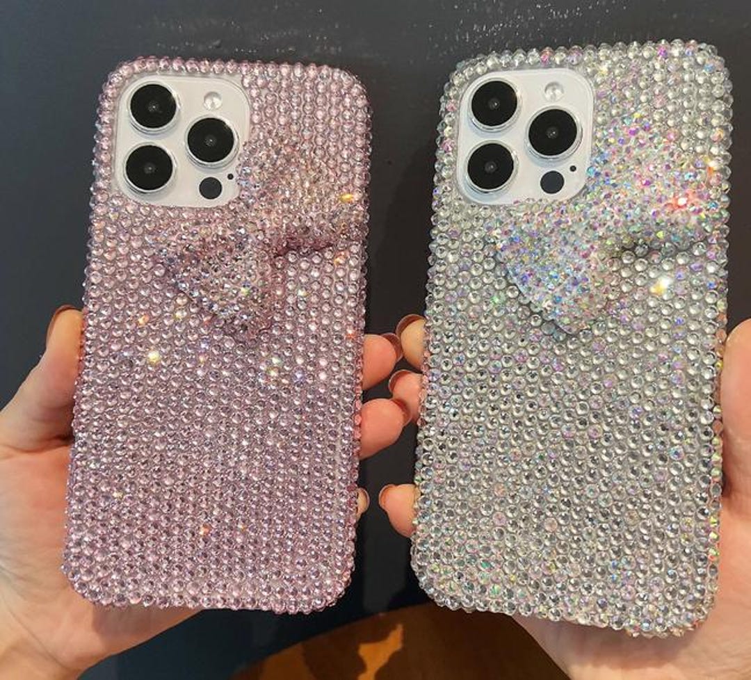 Rhinestone Sparkle Phone Cases Unique Handcraft Crystal Phone Covers ...