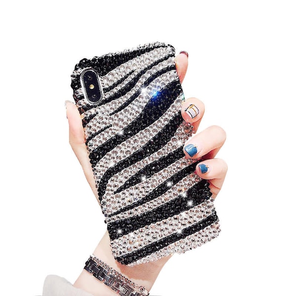 Rhinestone Phone Case - Etsy