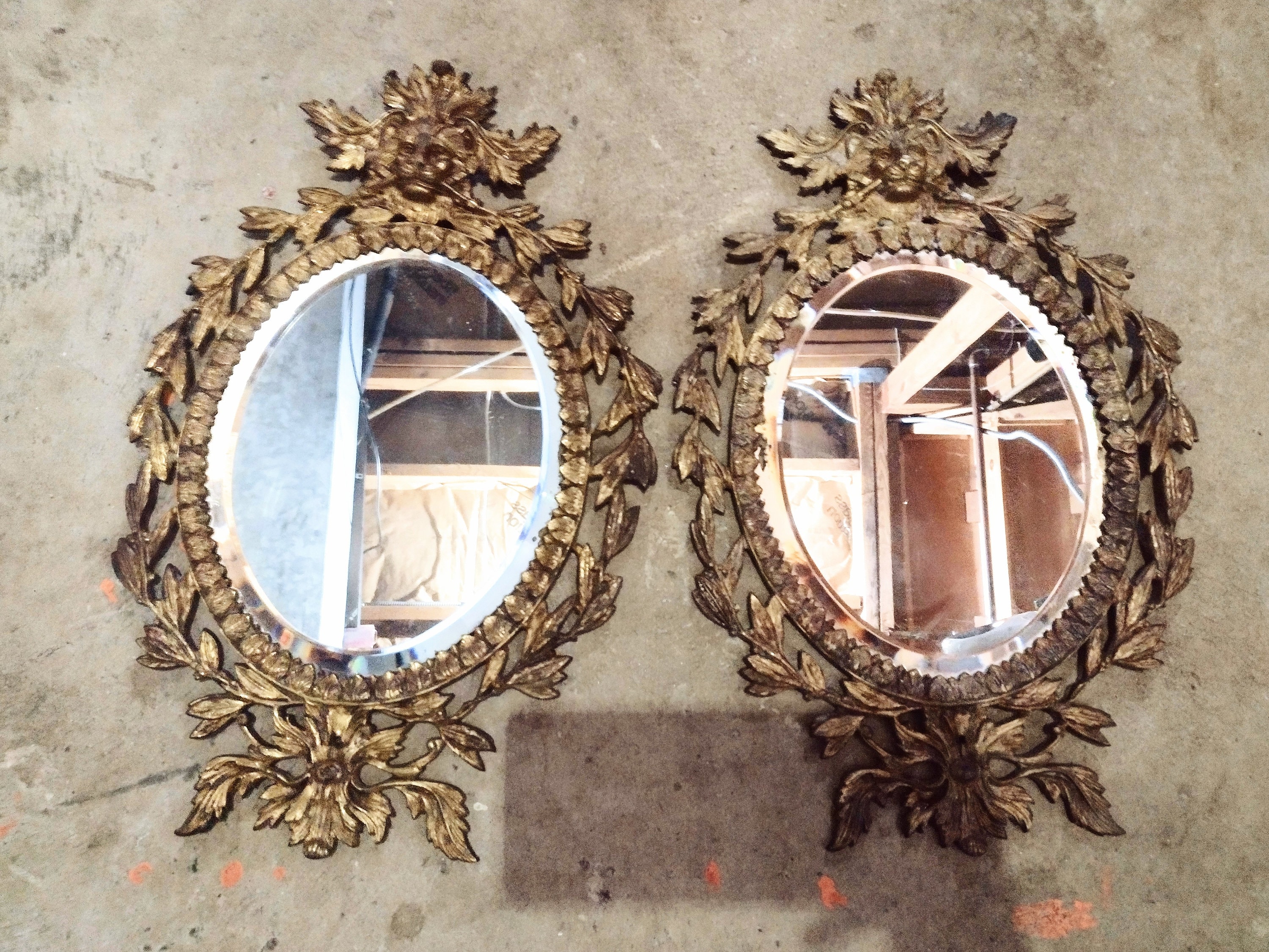 Lion Head Brass Mirrors - Etsy