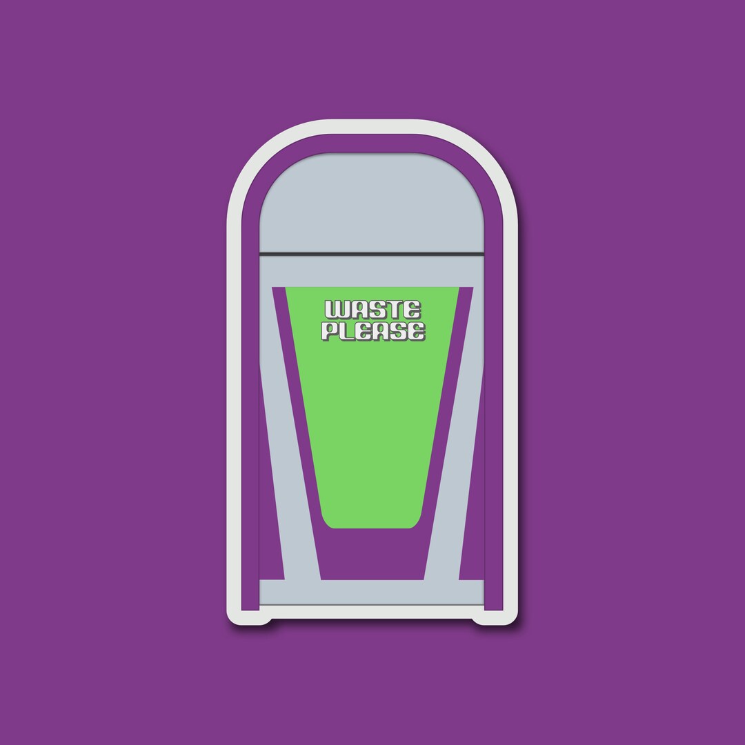 Toy Story Buzz Lightyear Trash Can Vinyl Sticker - Etsy
