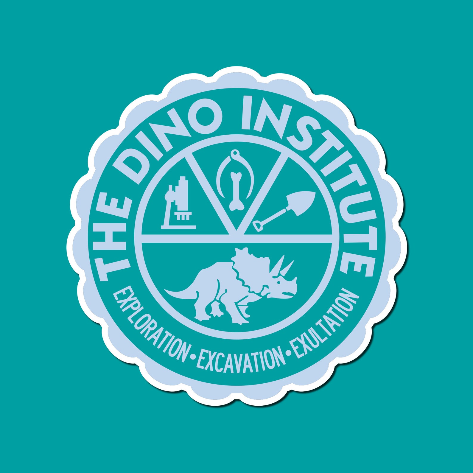 The Dino Institute Vinyl Sticker at Disney's Animal - Etsy