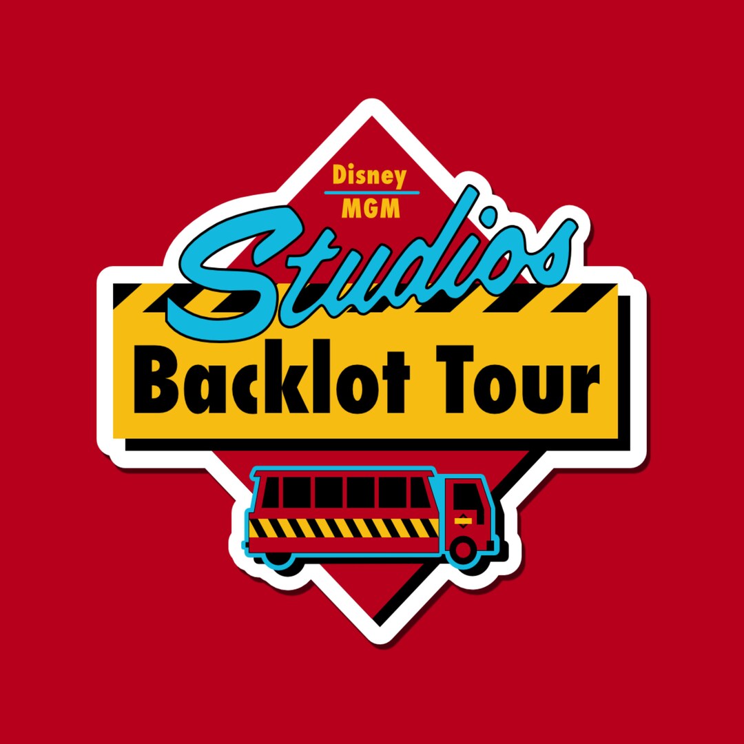 Disney MGM Studios Backlot Tour Vinyl Waterproof Sticker - Etsy
