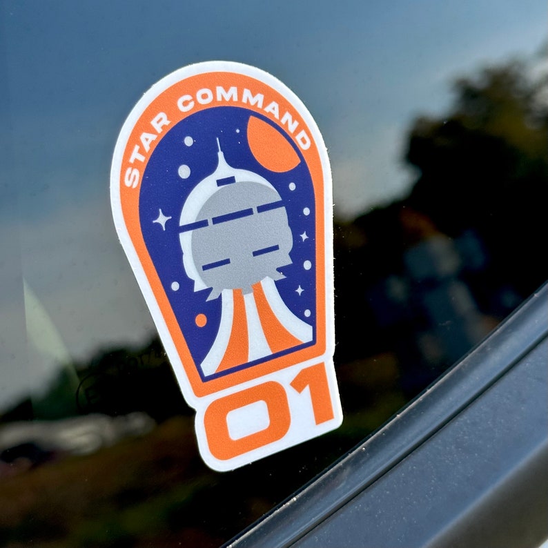 Buzz Lightyear Star Command Patch Vinyl Sticker Toy Story - Etsy Australia