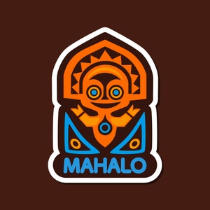Mahalo Tikiman From Disney's Polynesian Village Resort - Etsy