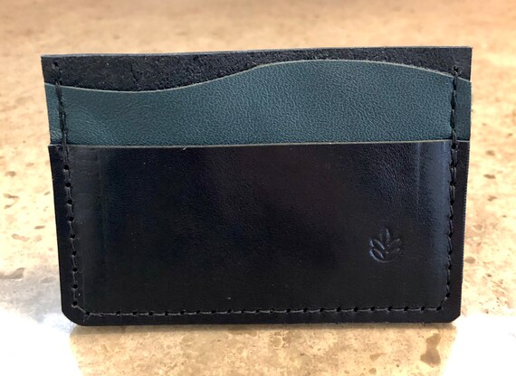 Leather Front Pocket Wallet | Etsy