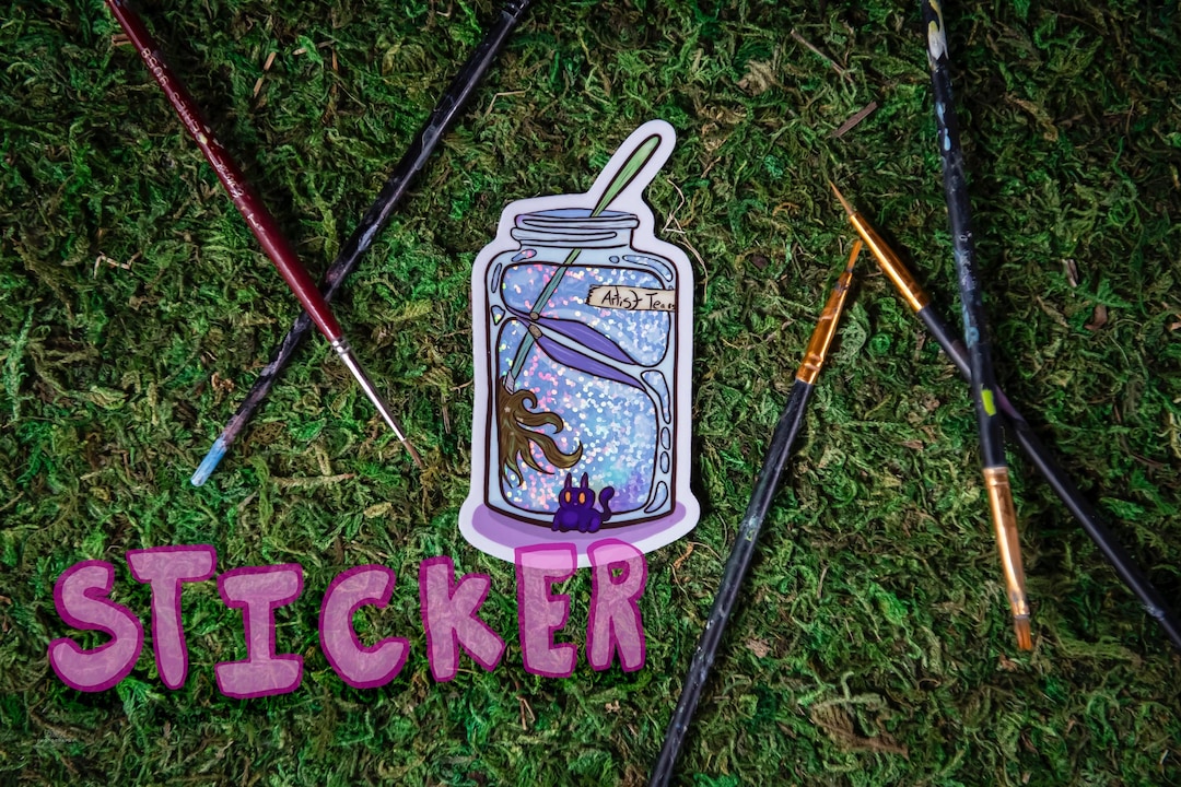 Artist Tears Sticker - Etsy