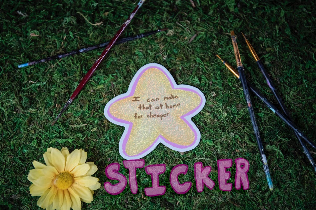 Gold Star Sticker Sarcastic - Etsy