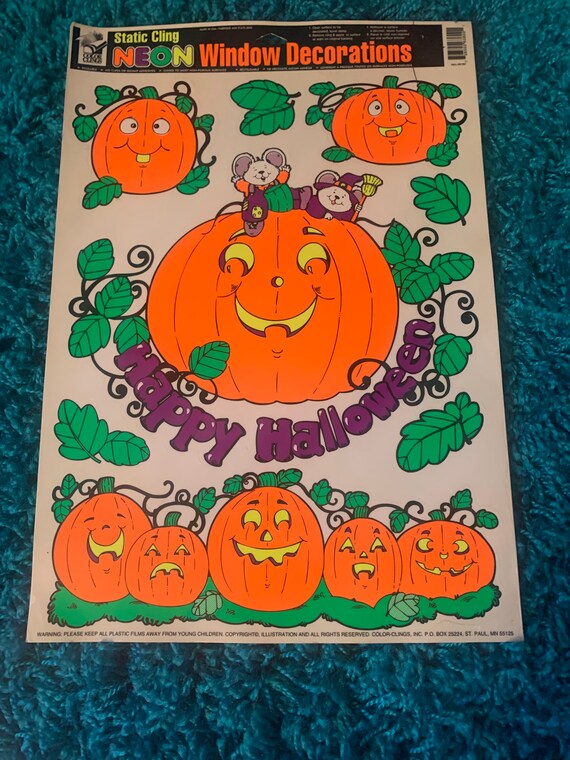 00's y2k neon halloween stickers Stickers Embellishments Papercraft ...