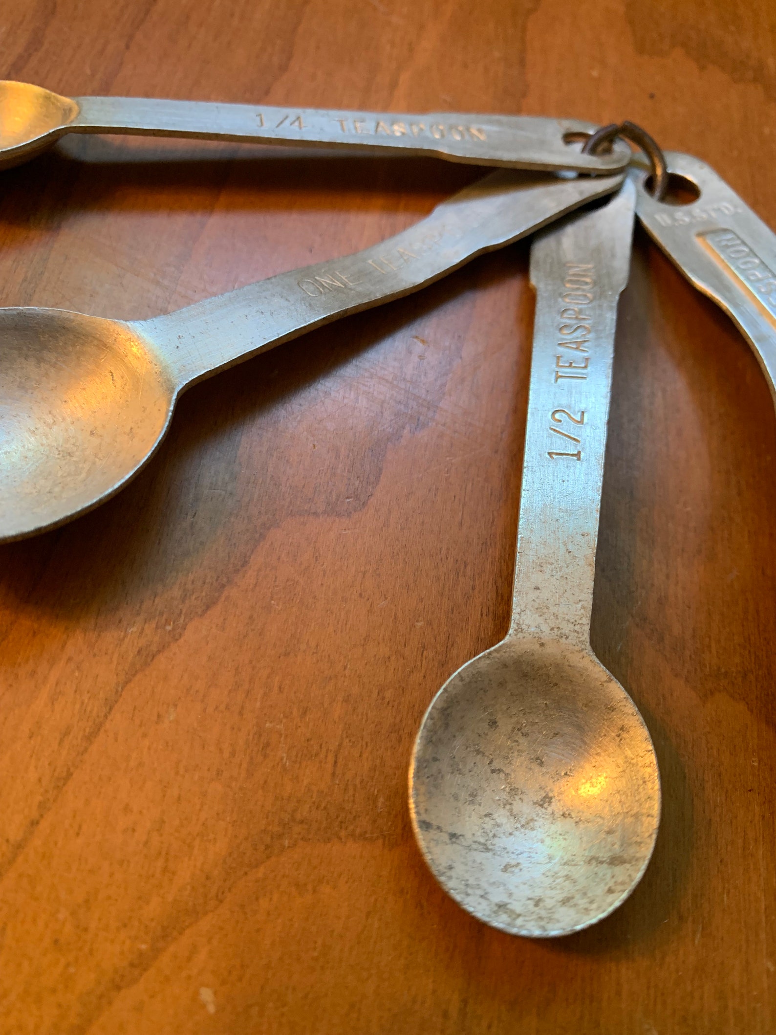 Vintage 1940s Aluminum Measuring Spoons Made in USA - Etsy