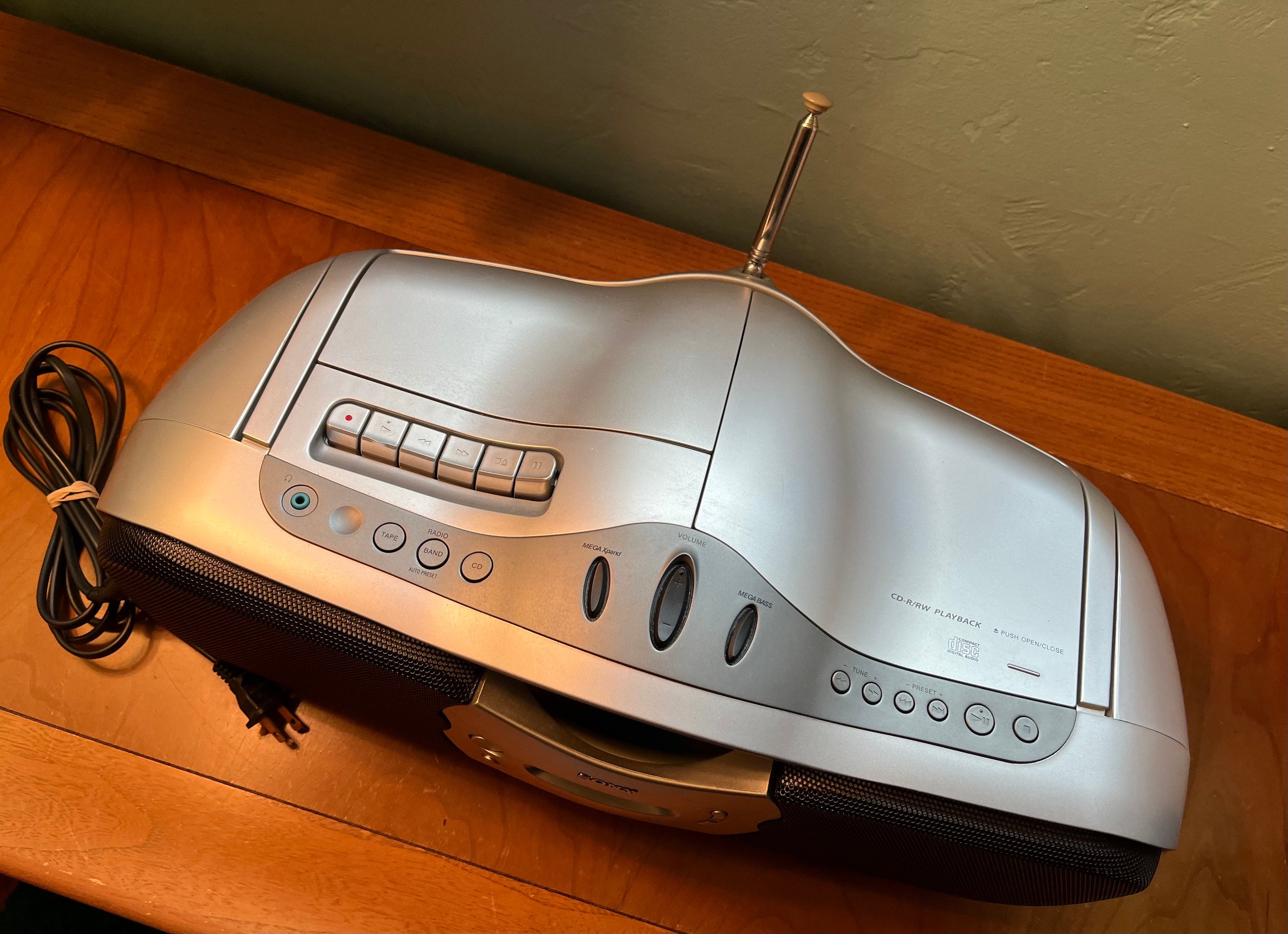 Vintage 90s/y2k Sony CFD-F10 Boom Box CD Radio Cassette - Etsy