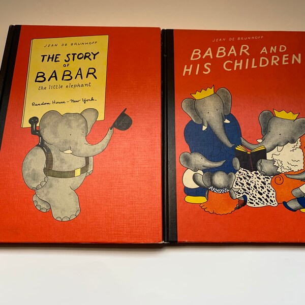 The Story of Babar - Etsy