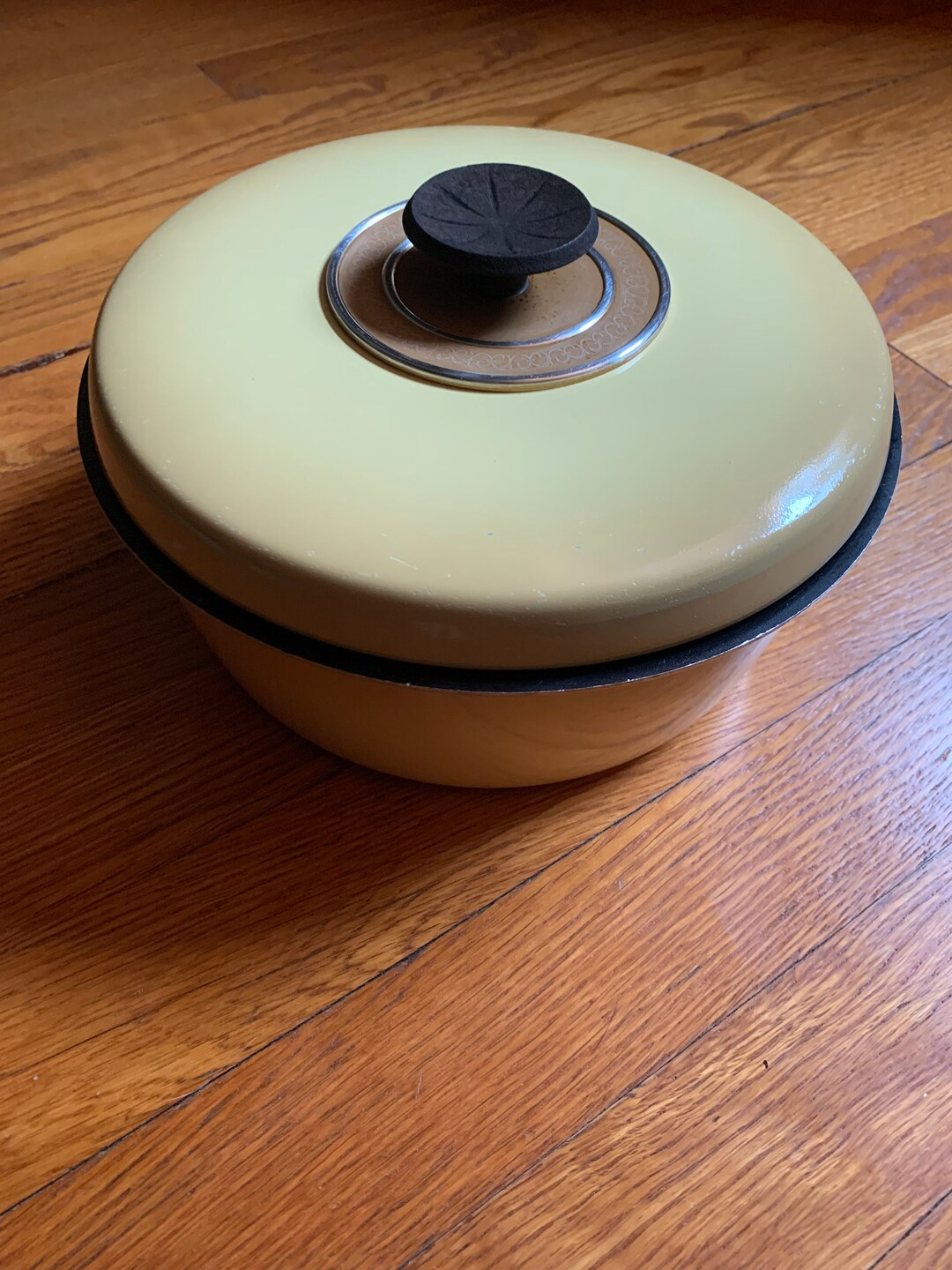 Vintage 1970s Harvest Gold Mirro 2 1/2 Quart Aluminum Pot - Etsy