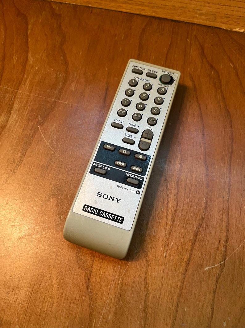 Vintage 90s/y2k Sony CFD-F10 Boom Box CD Radio Cassette Recorder Mega ...