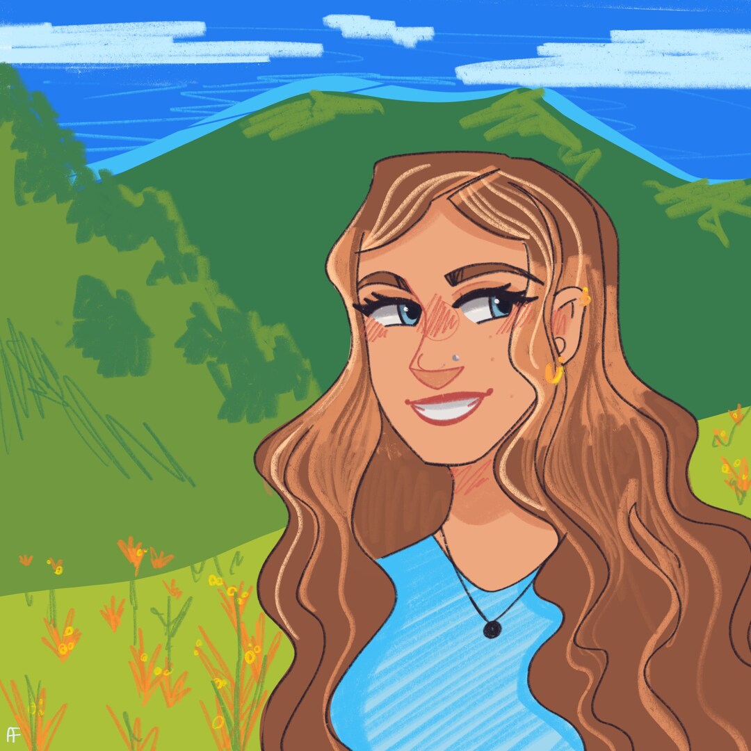 Custom Digital Cartoon Drawing Portrait - Etsy