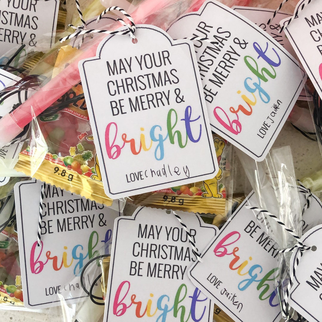Class Gift Christmas Tags - Etsy