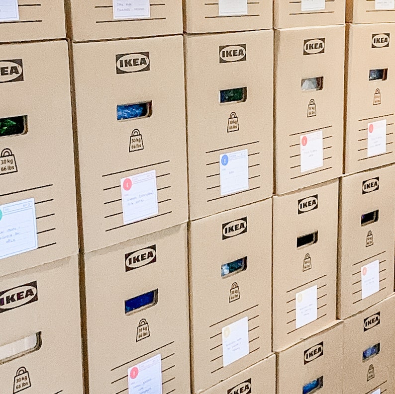 Complete Packing System for Moving House - Etsy