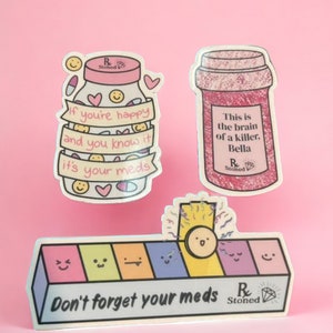 Don't Forget to Take Your Meds, Mental Health, Pastel, Cute, Medicine ...